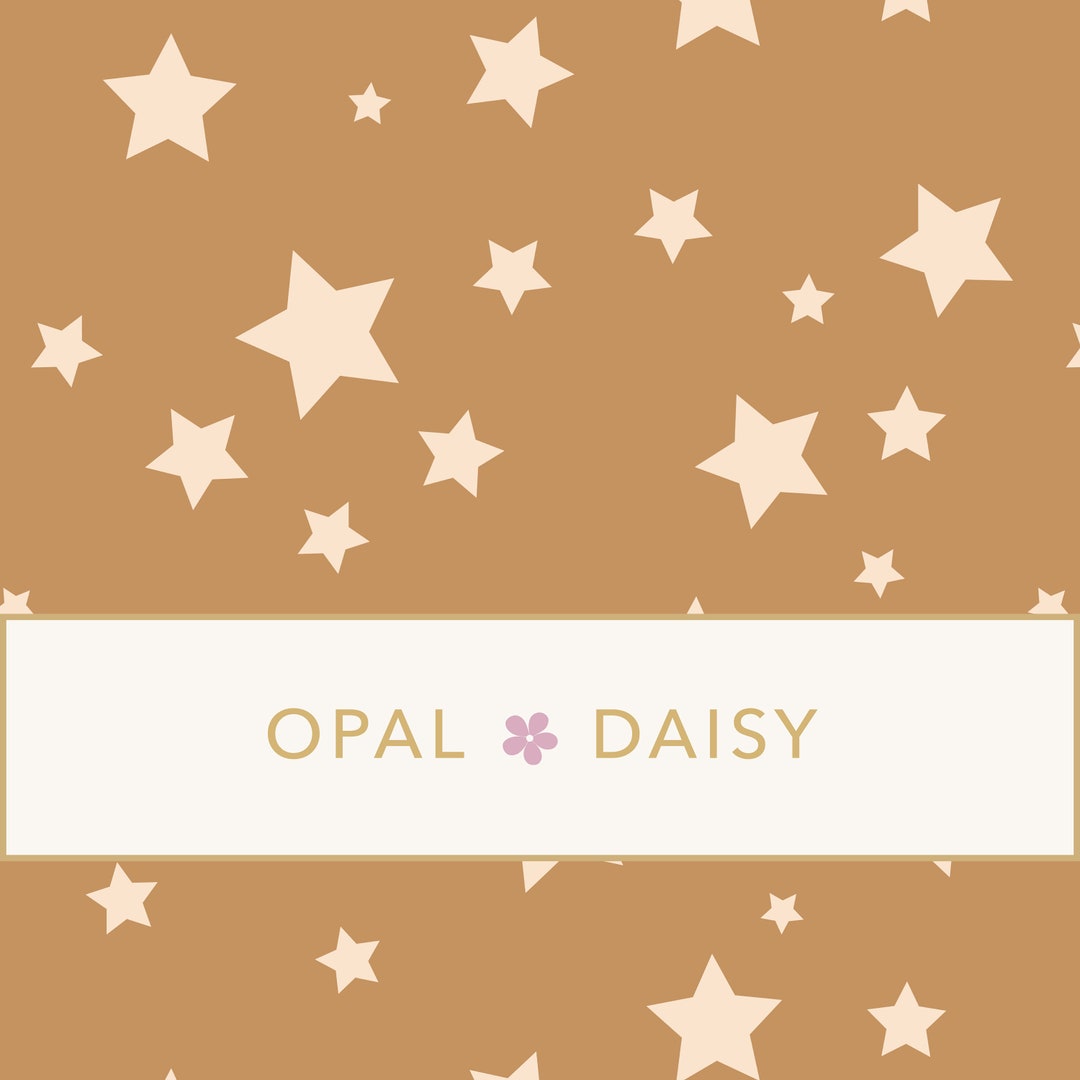 Stars on Fawn - DIGITAL REPEATING PATTERN - Etsy