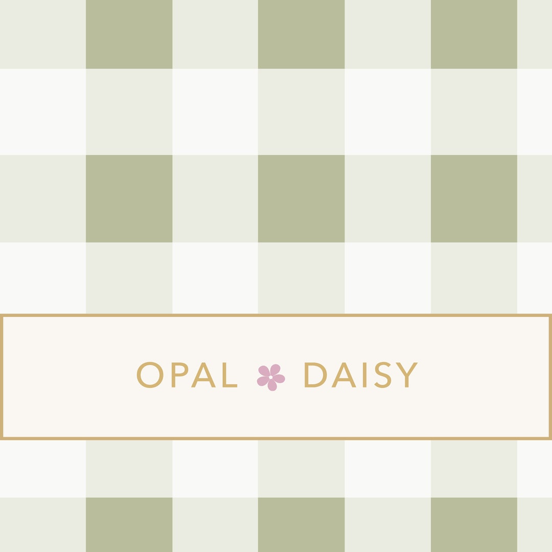 Plaid Meadow - DIGITAL REPEATING PATTERN - Etsy