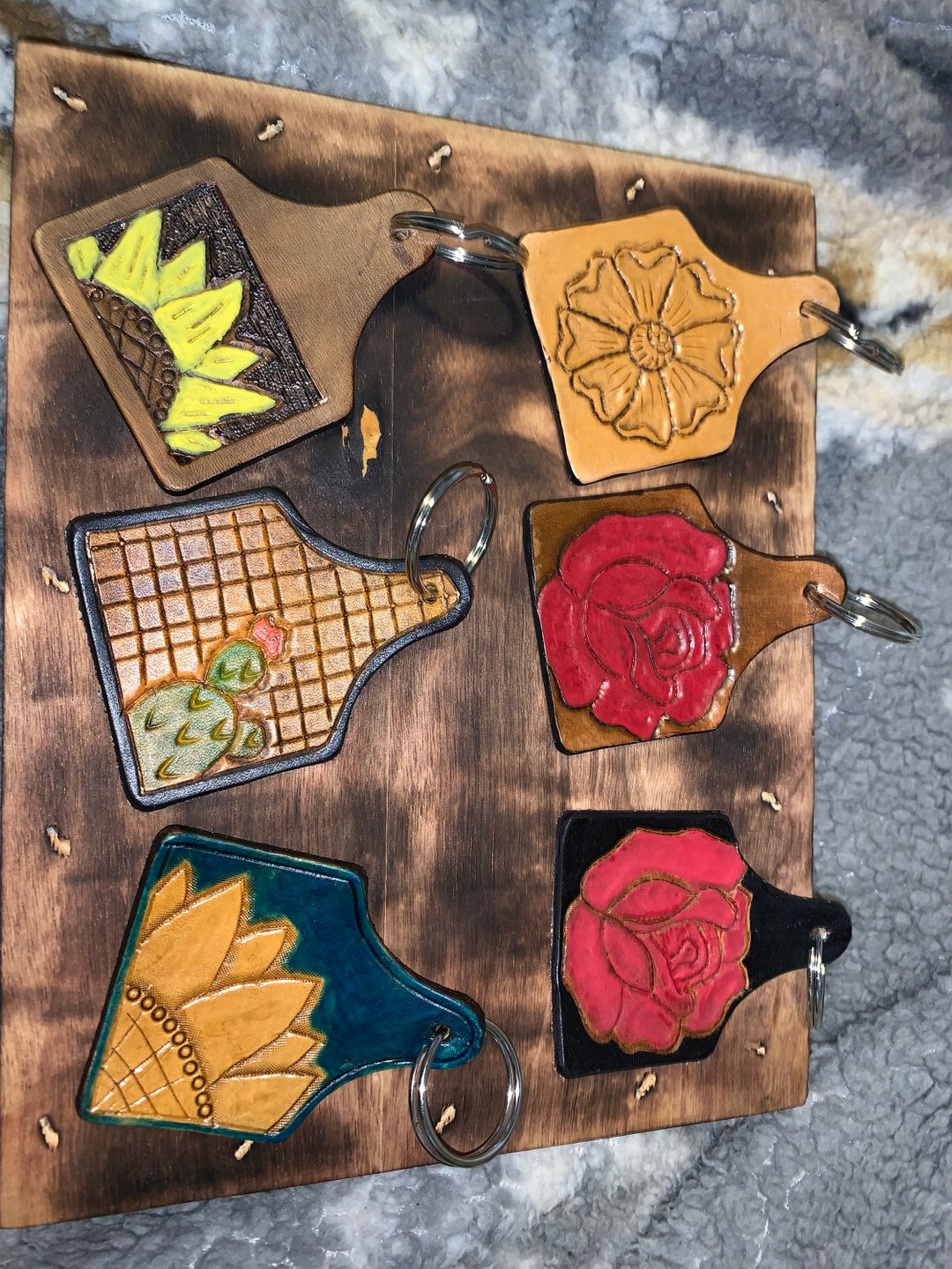 Ear Tag Keychain - Etsy