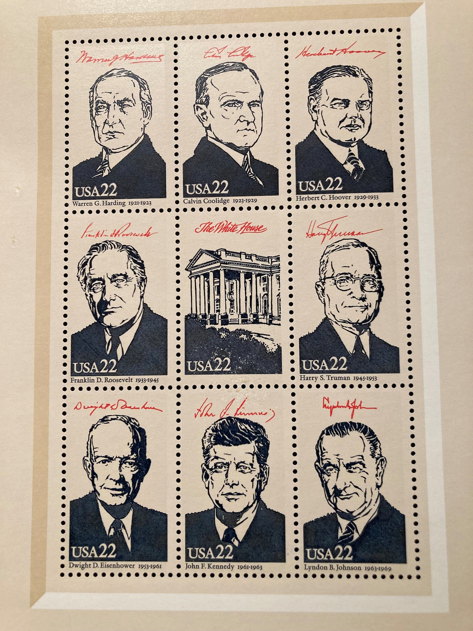 Ameripex 86 Presidents of the United States International Stamp Show ...