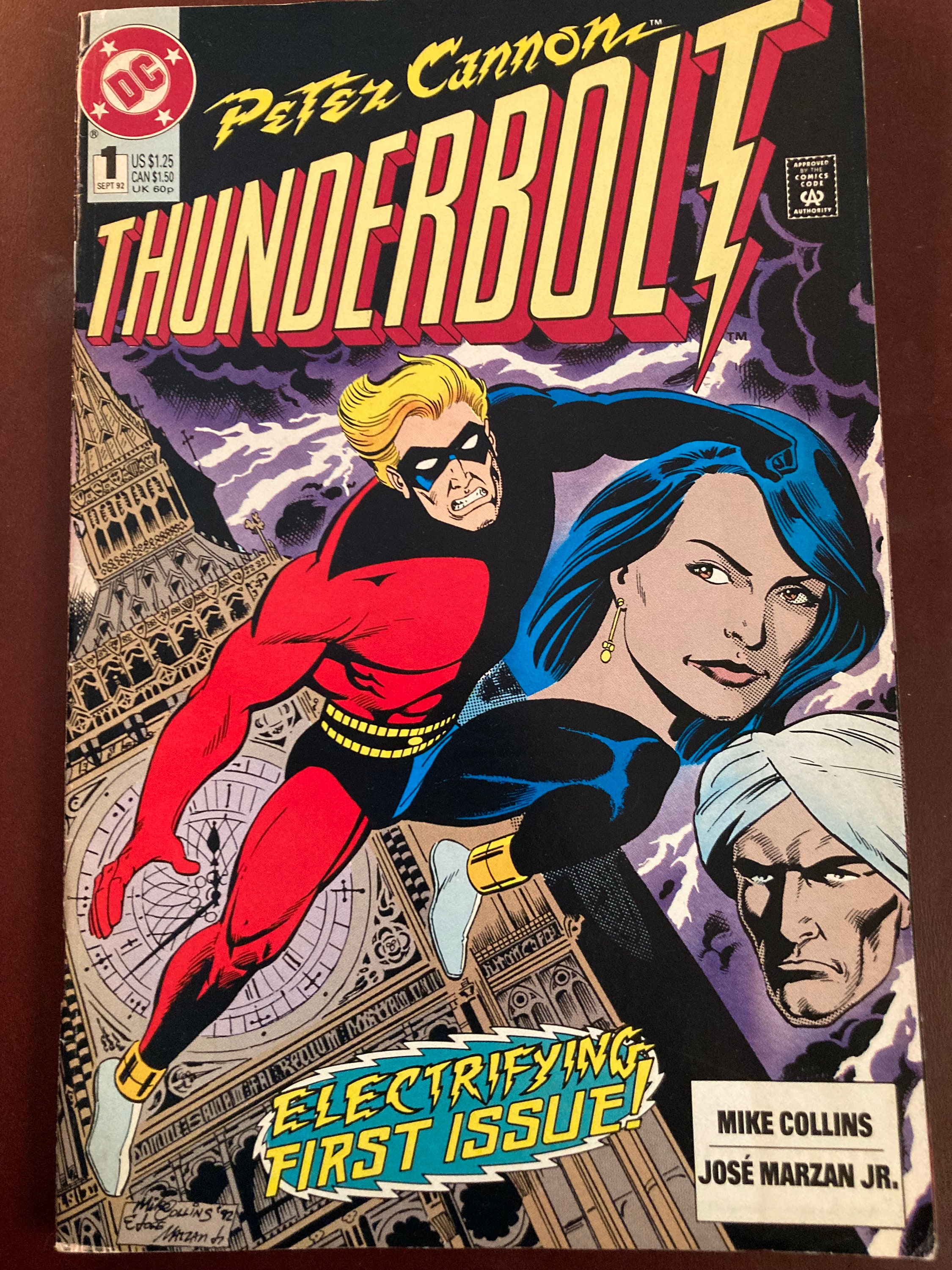 Vintage Comic Peter Cannon Thunderbolt Vintage DC Comic - Etsy