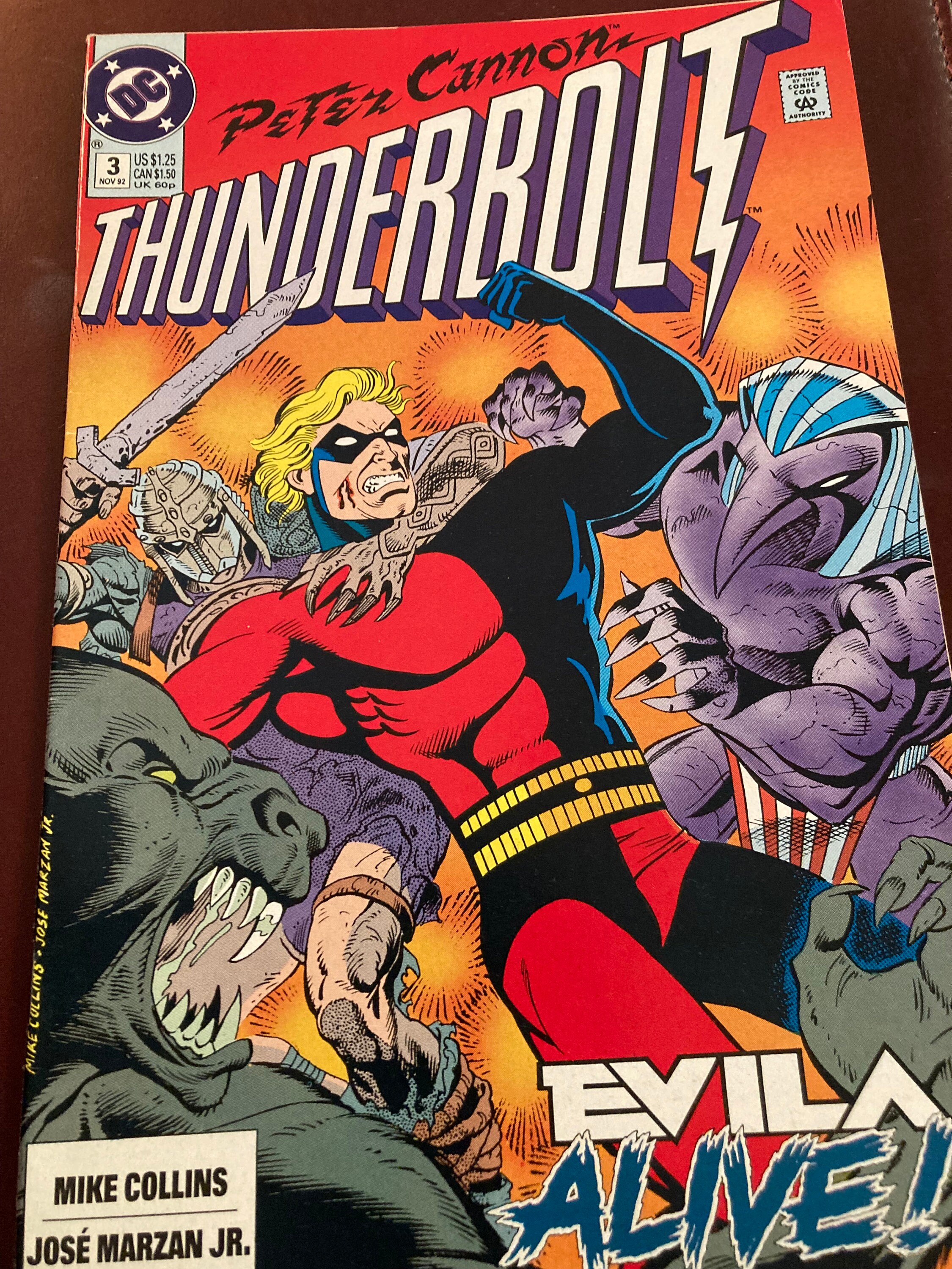 Vintage Comic Peter Cannon Thunderbolt Vintage DC Comic - Etsy