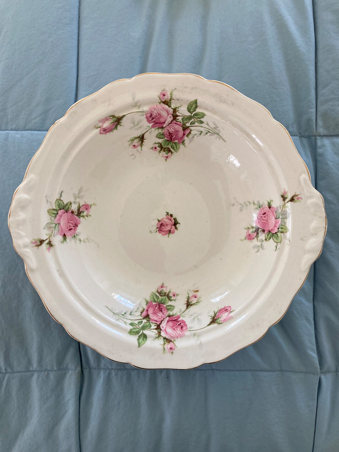 Vintage Bowl - Keystone Canonsburg Pottery Co. Bowl - Vintage Pink ...