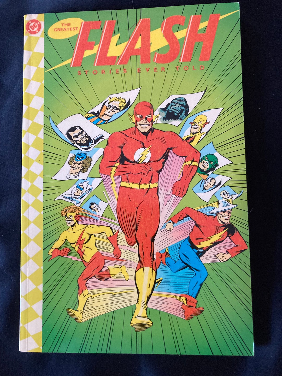 The Flash Trade Paperback - Vintage Flash Stories - 1991 DC Comics the ...