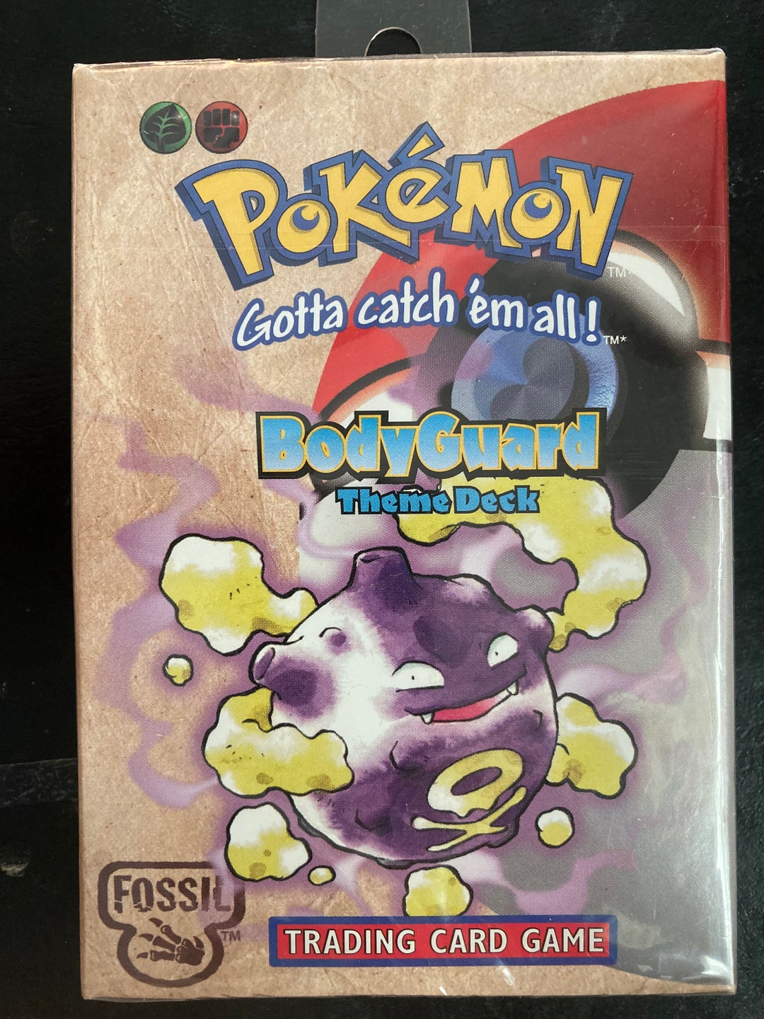 Pokemon Body Guard Theme Deck Unopened Trading Card Game 1999 Fossil ...