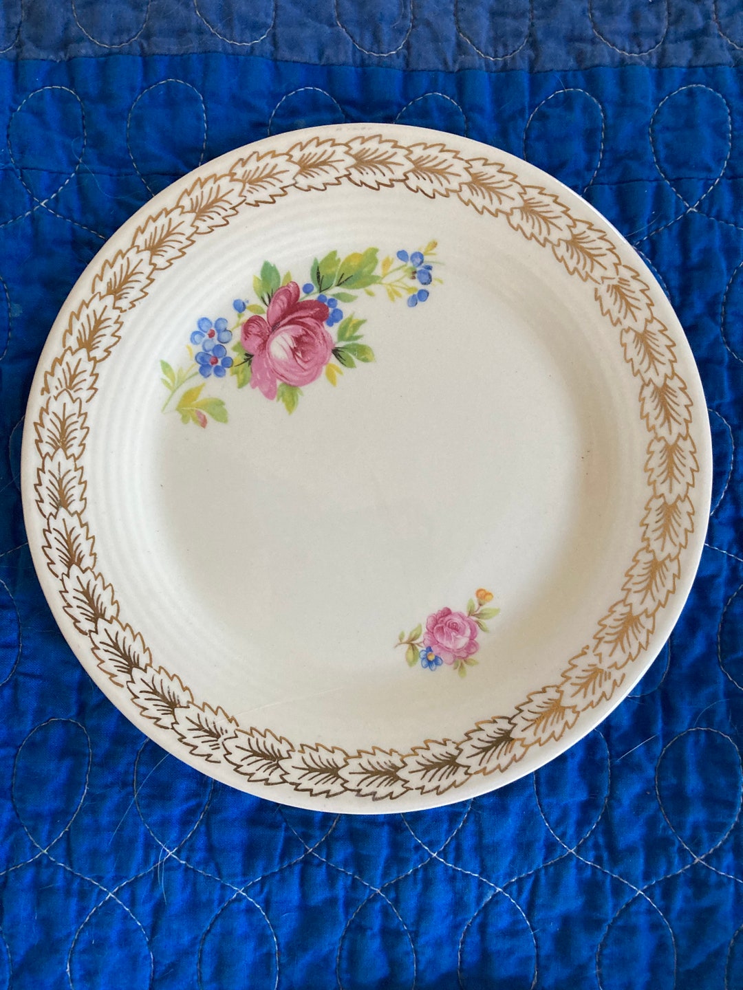 Vintage Dish - Triumph Limoges Small Plate - 1940's China - Etsy