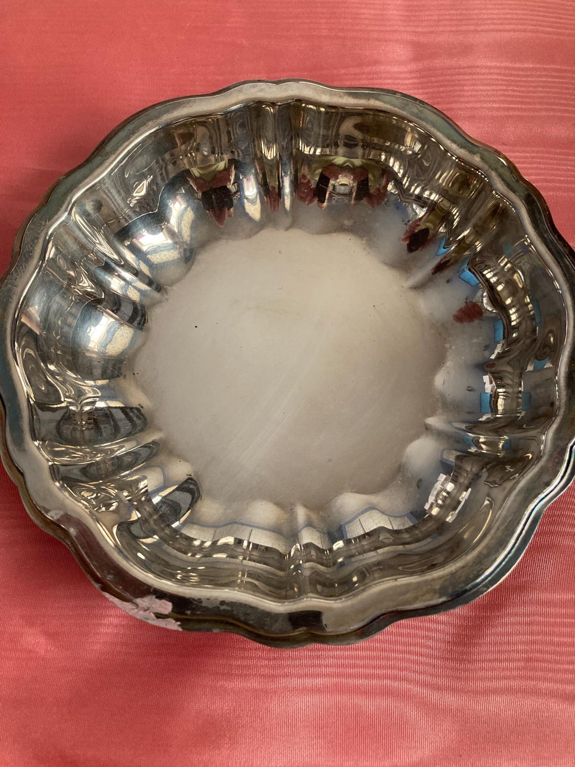 Two Vintage Silver-plated Candy Dishes - Vintage Oneida U.S.A. Candy ...