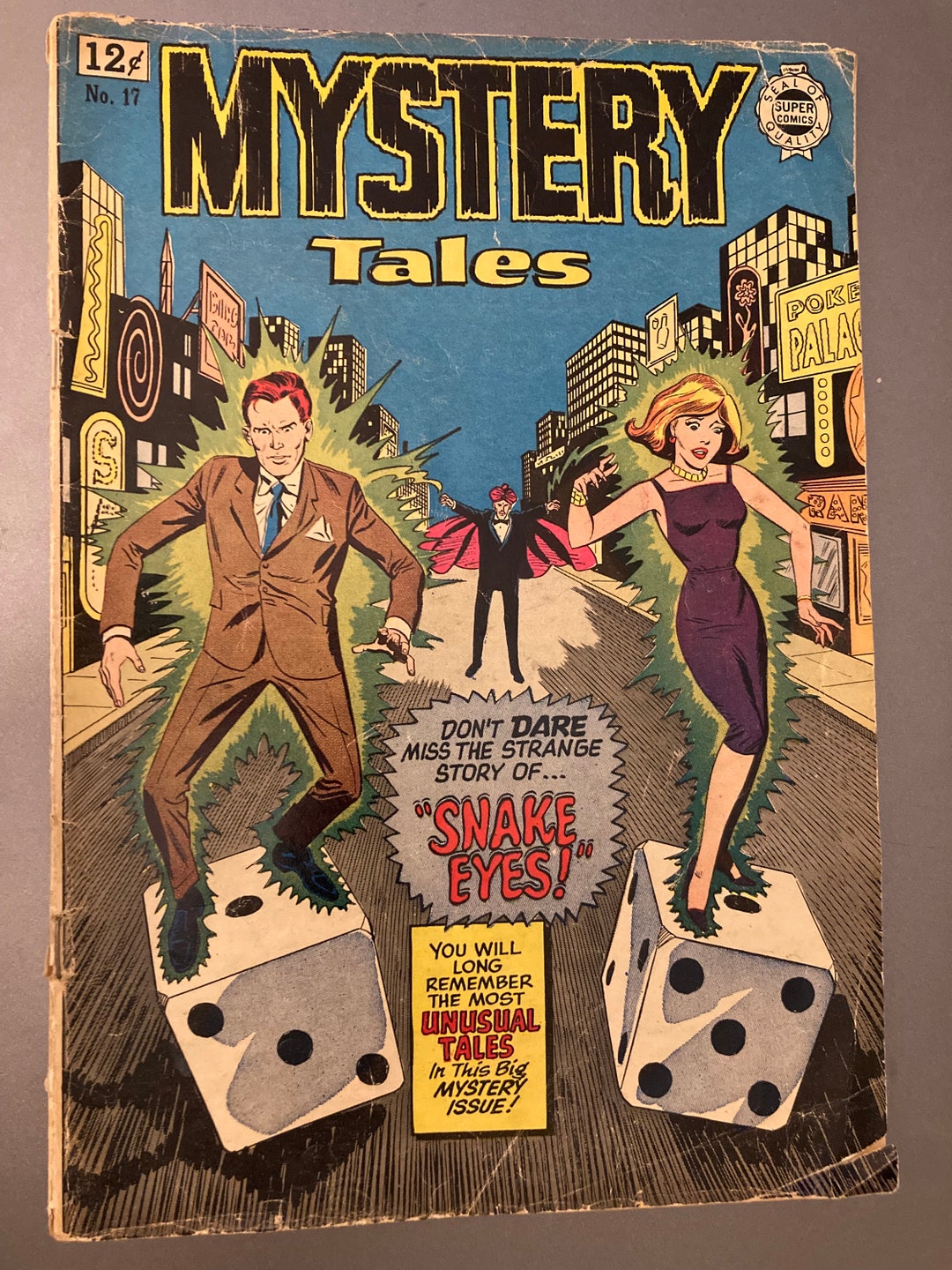 Mystery Tales Comic Book - 1964 Horror Comic - Vintage Mystery Comic ...