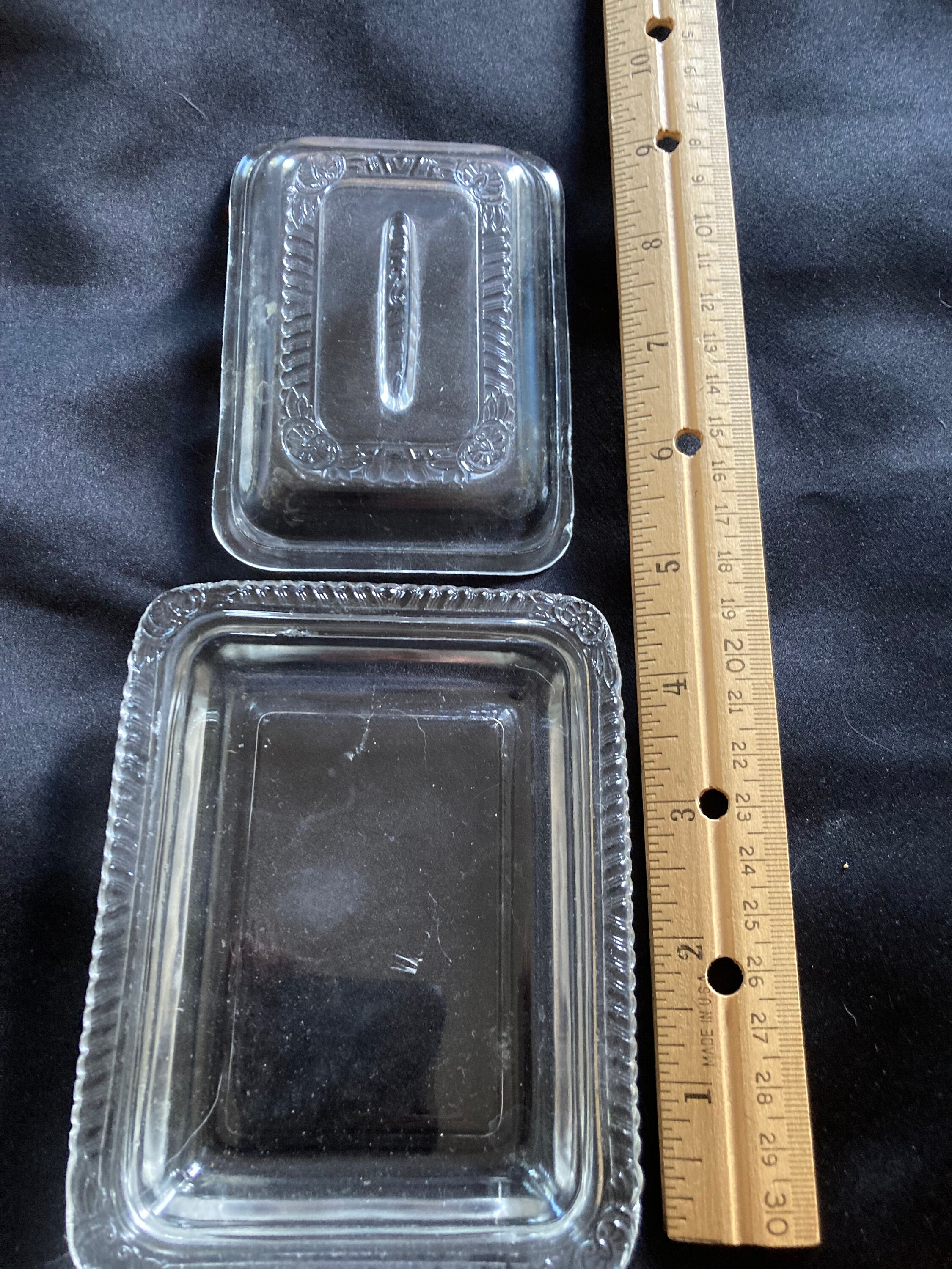 Small Vintage Glass Dish With Cover Vintage Covered Dish - Etsy