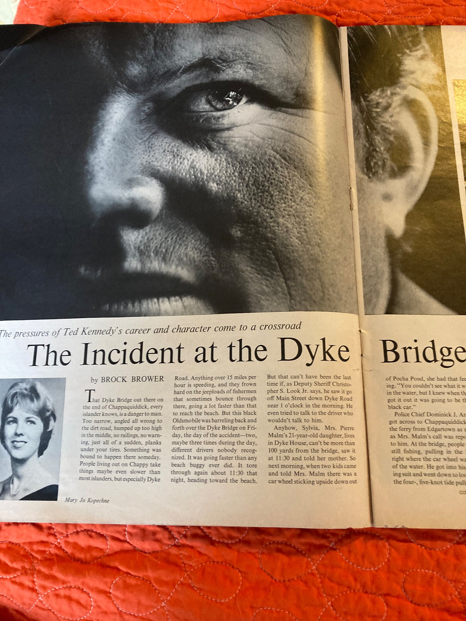 Vintage Life Magazine Ted Kennedy and Chappaquiddick 1969 Life Magazine ...