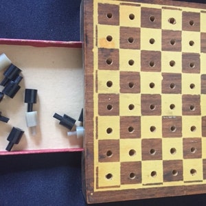 Checkers Board Game - Etsy