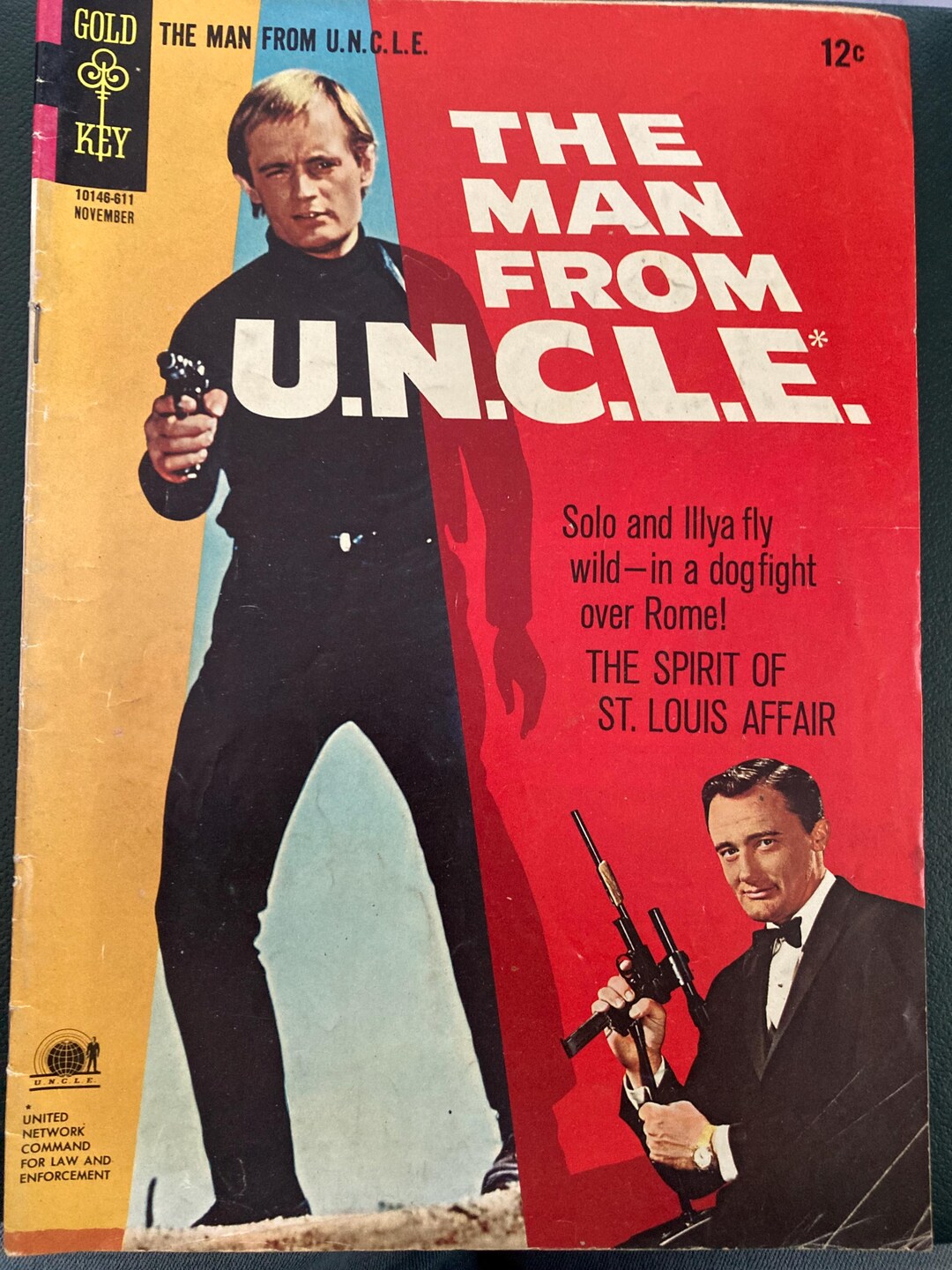 Eight Vintage the Man From Uncle Comic Books - the Man From Uncle Comic Books - Etsy