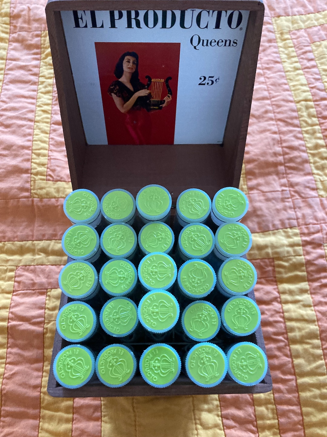 Vintage Wooden El Producto Cigar Box and Full Set of Cigar Tubes - Etsy