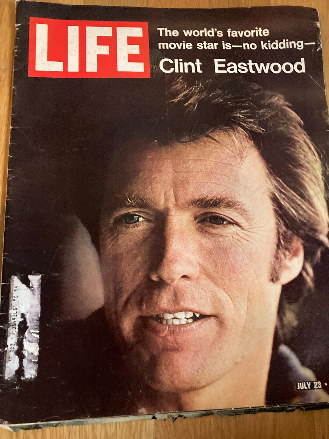 Vintage Life Magazine - Clint Eastwood Life Magazine - 1971 Life ...