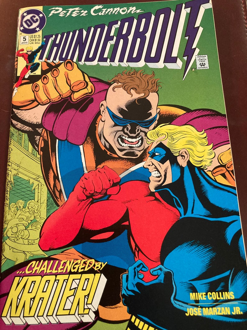 Vintage Comic Peter Cannon Thunderbolt Vintage DC Comic - Etsy