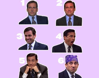 Michael Scott Face - Etsy