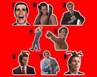 American Psycho Stickers - Etsy