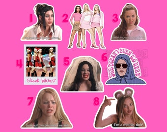 Mean Girls Stickers - Etsy
