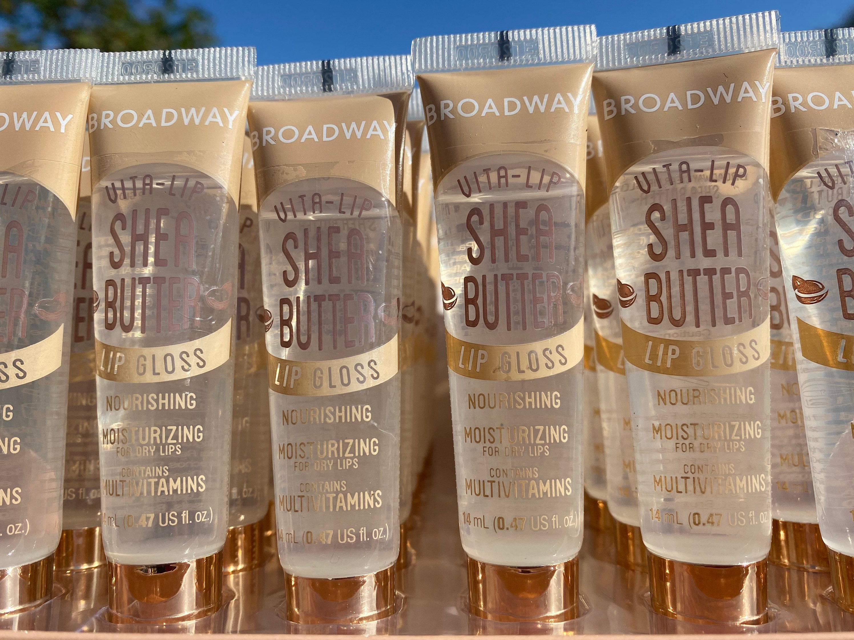 Broadway Vita Lip Gloss Shea Butter - Etsy