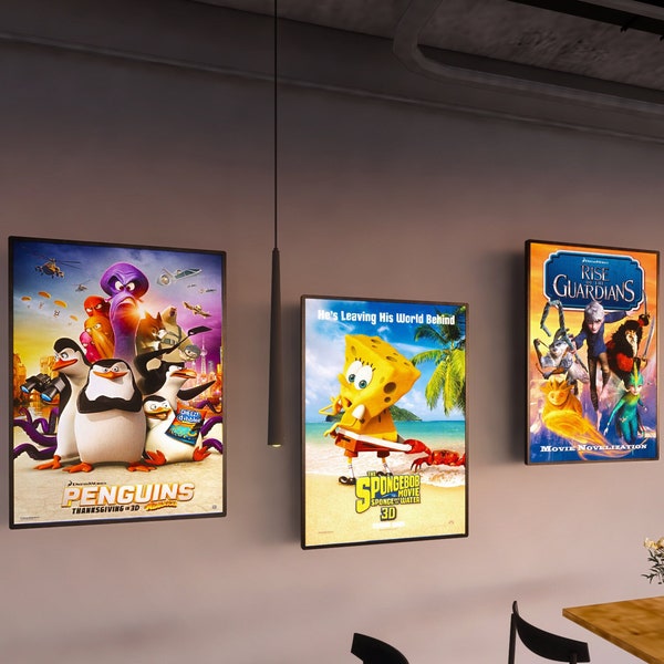 Movie Poster Light Box - Etsy