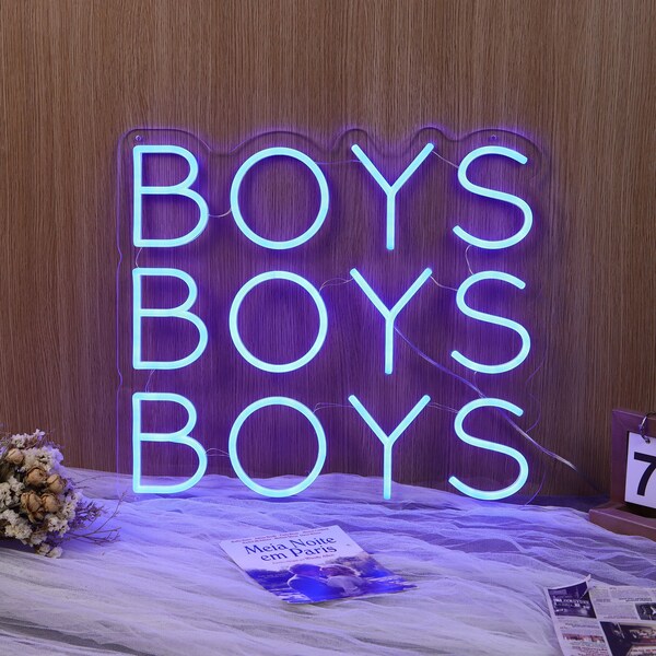 Teenage Boy Neon Sign - Etsy