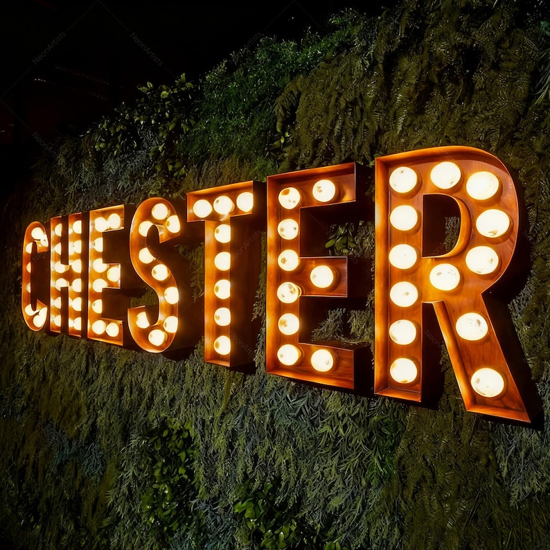 Marquee Letters,light up Letter,marquee Sign for Coffee,restaurant Logo ...