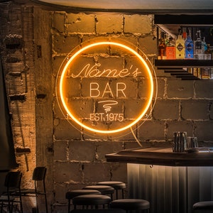 Custom Bar Neon Light | Cocktail | Led Neon Light|home Bar Neon Sign ...