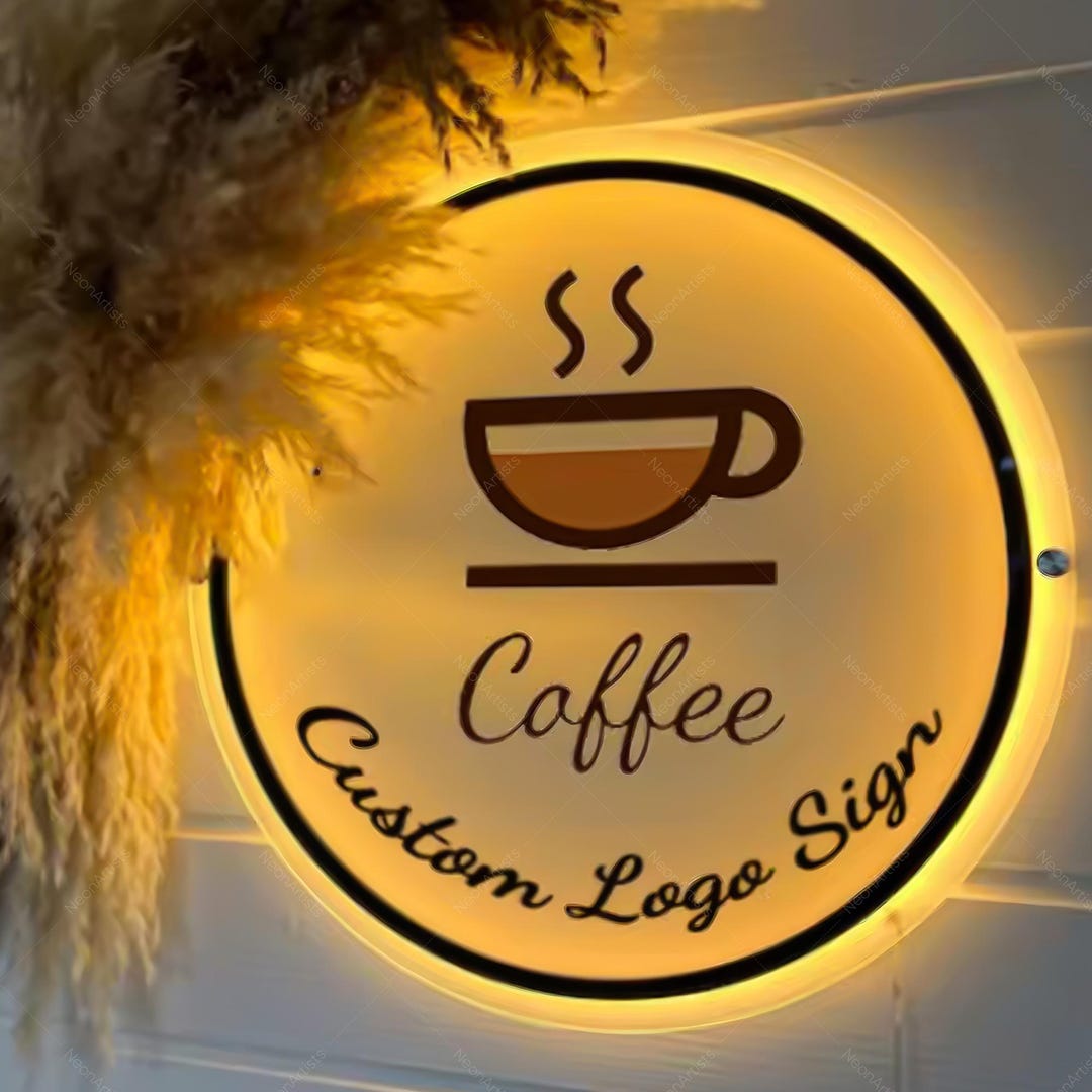 Custom Backlit Sign | Wall Logo Sign|acrylic Logo|backlit Acrylic Sign ...