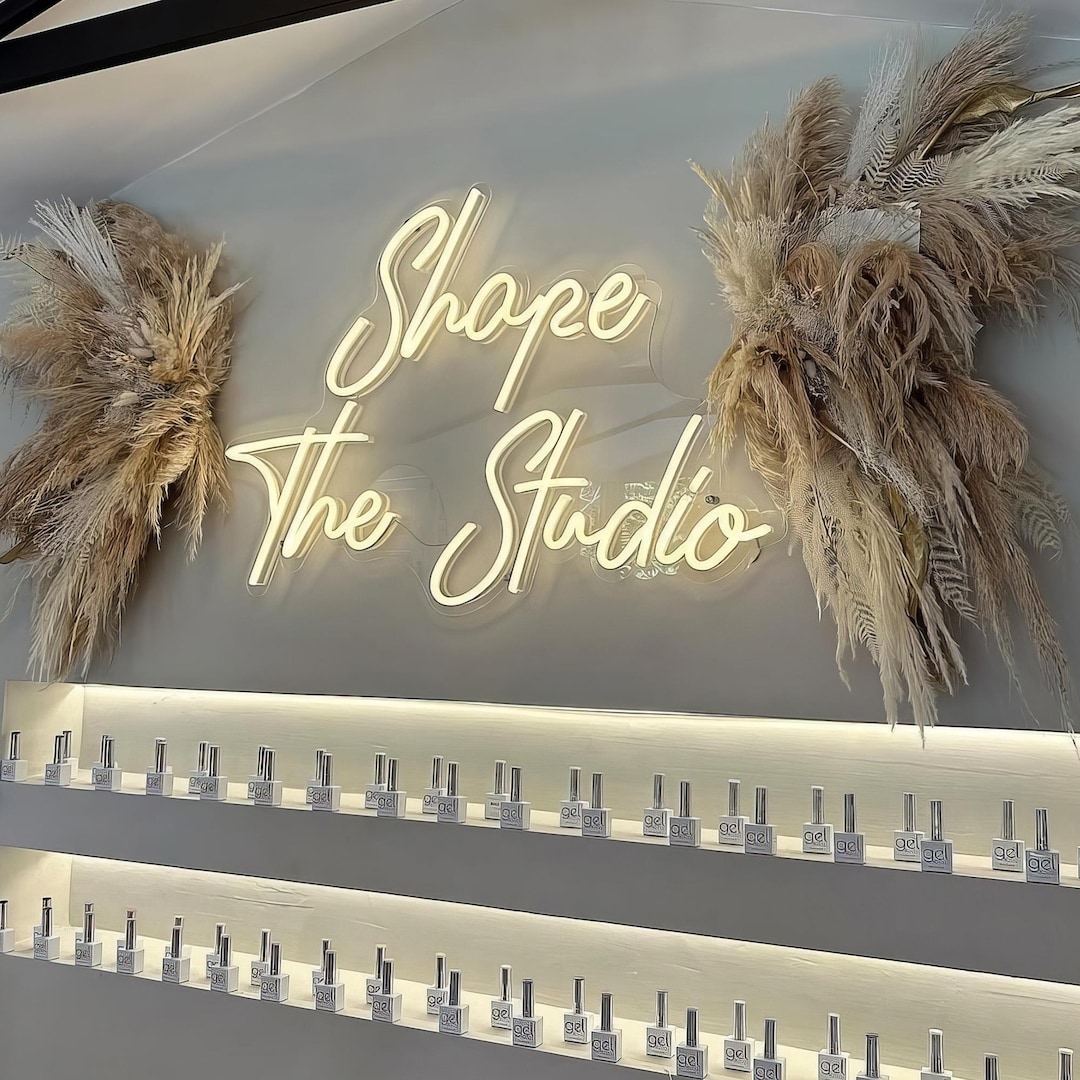 Custom Neon Sign,neon Sign Bar Store Logo Neon Sign,neon Name Sign,wall ...