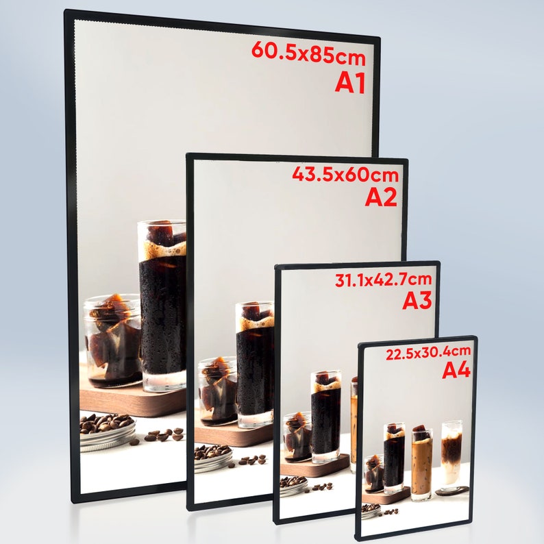 Fast Food Restaurant Led Light Box Menu Board,menu Board Advertising ...