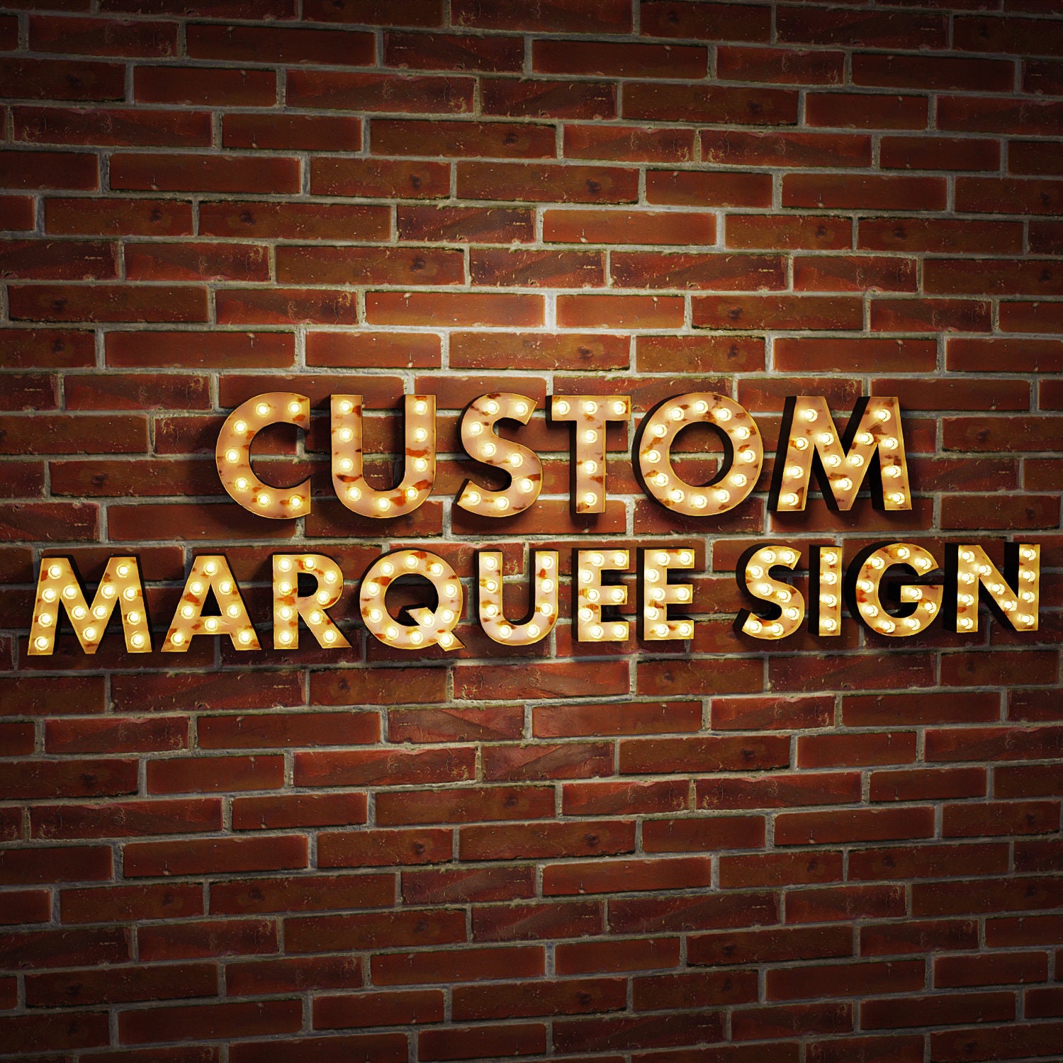 Custom Marquee Signs, Carnival Circus Lighting Letter, Yard Light ...