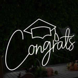 Congrats Neon Sign/congrats Name Sign/custom Congrats Neon Sign ...