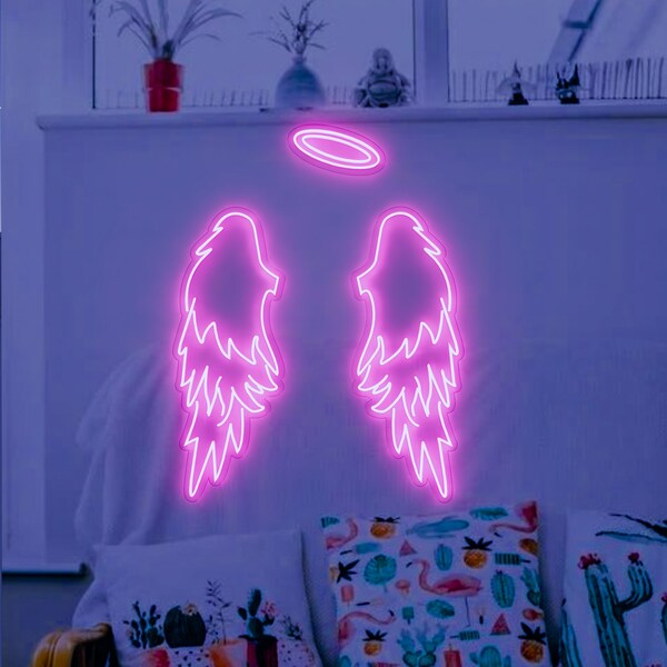 Neon Wings - Etsy