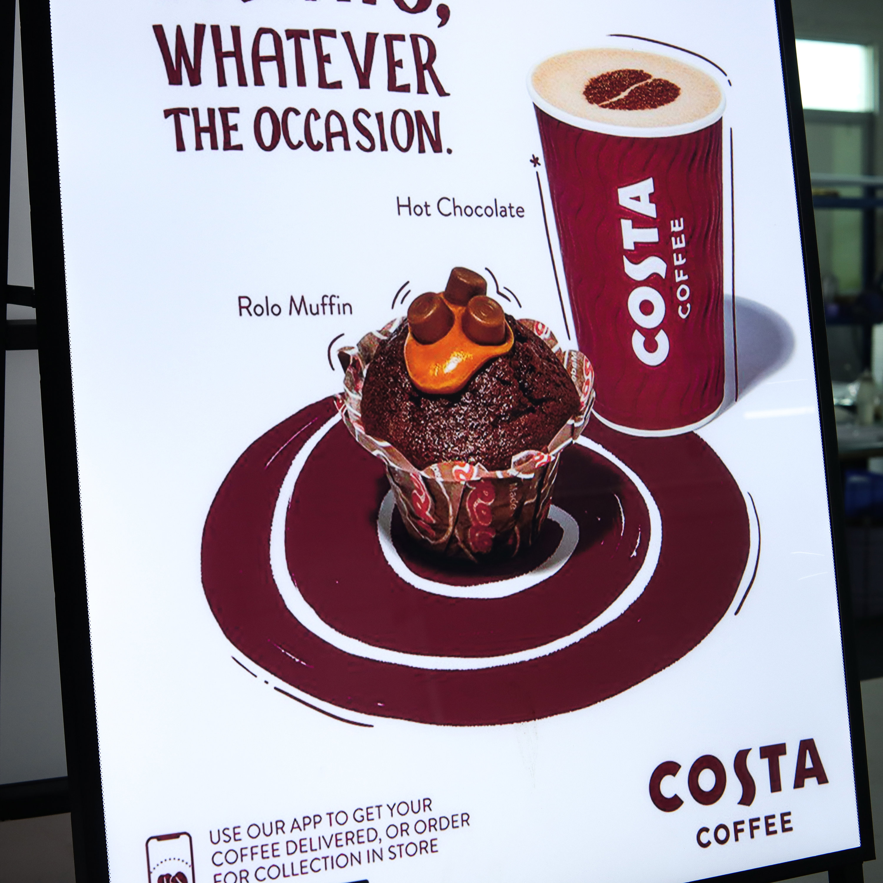Custom Led Restaurant Menu Light Box,floor-standing Display Vertical ...