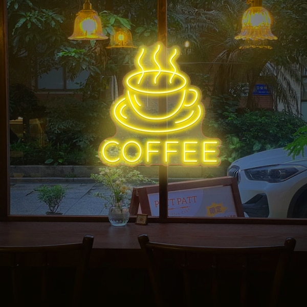 Coffee Neon Sign - Etsy