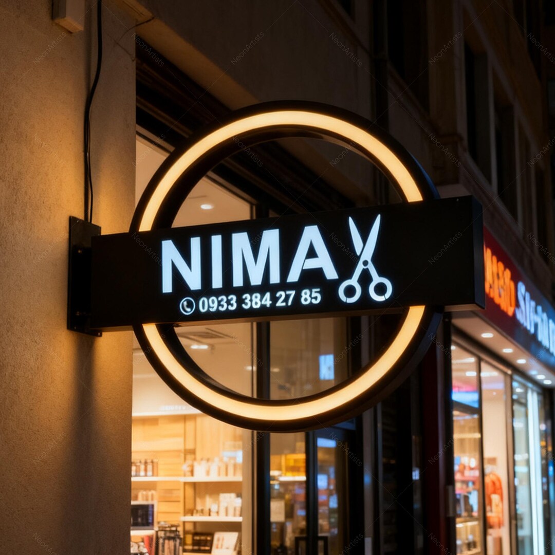 Light Box Sign,double Sided Light Box,luxury Store Front Sign ...