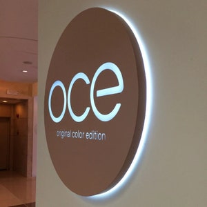 Custom Backlit Light Box Sign,custom Business Sign,light up Storefront ...