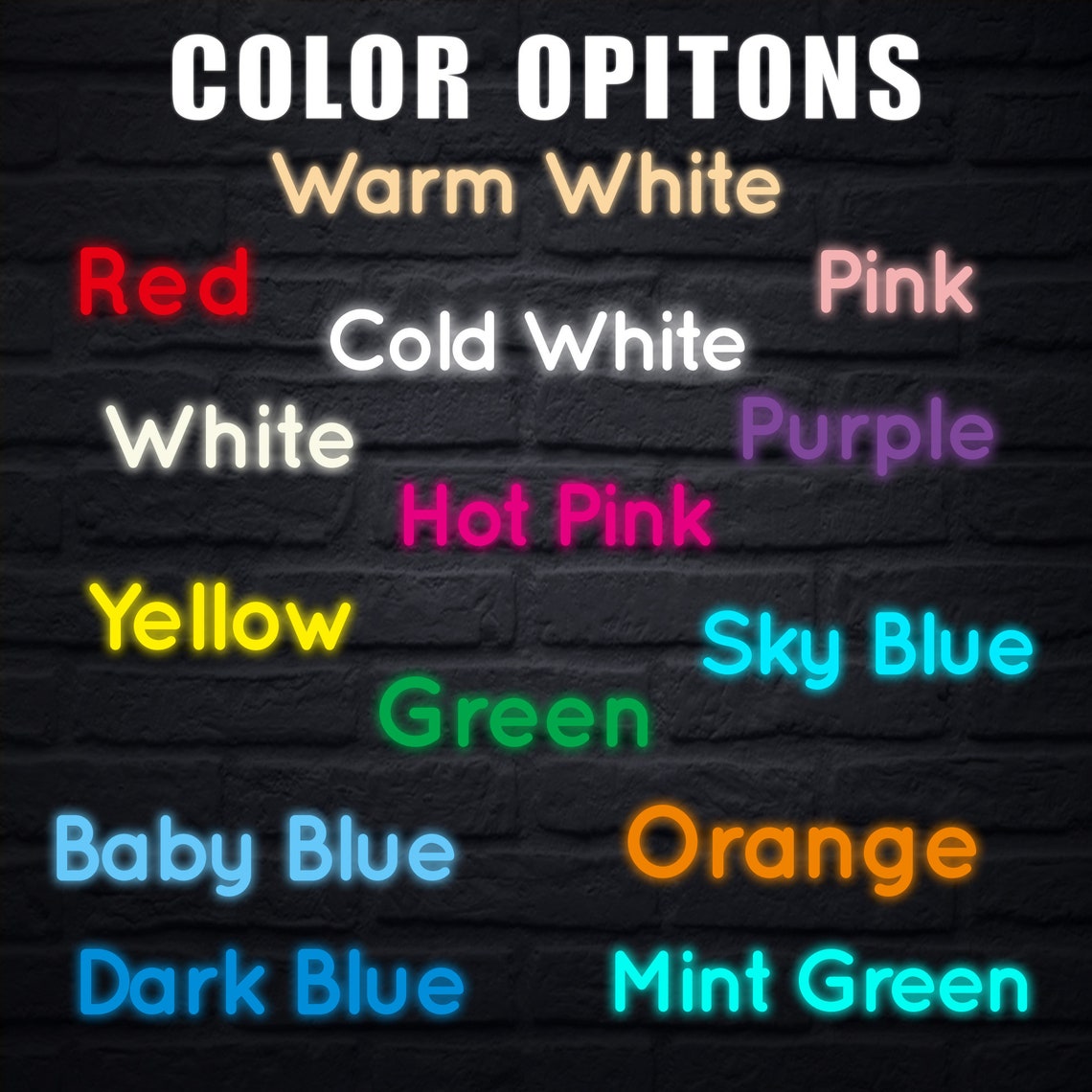 Middle Finger Custom Neon Sign Lights Decor Game Room Wall - Etsy