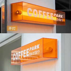 Opening Light Box,street Sign,outdoor Wall Hanging Light Box ...