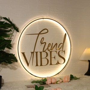 Business Mirror Logo, Neon Light Sign, Acrylic Sign,custom Logo Sign ...