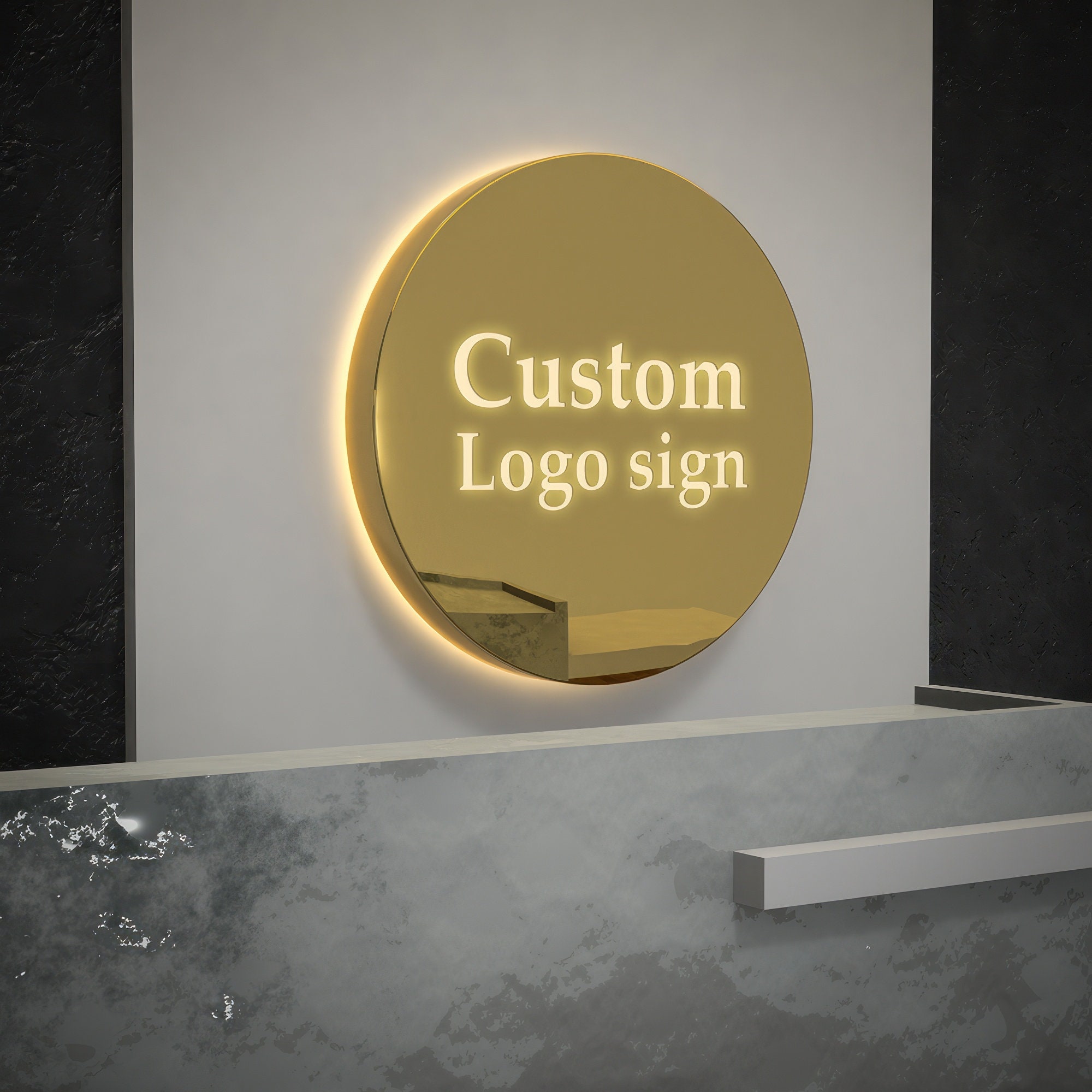 Backlit Light Box,beauty Studio Sign,backlit Custom Logo Sign,backlit ...