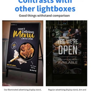 Advertising Boards Poster Stands,a-frame Sign Stand, A Stand Sign Board ...