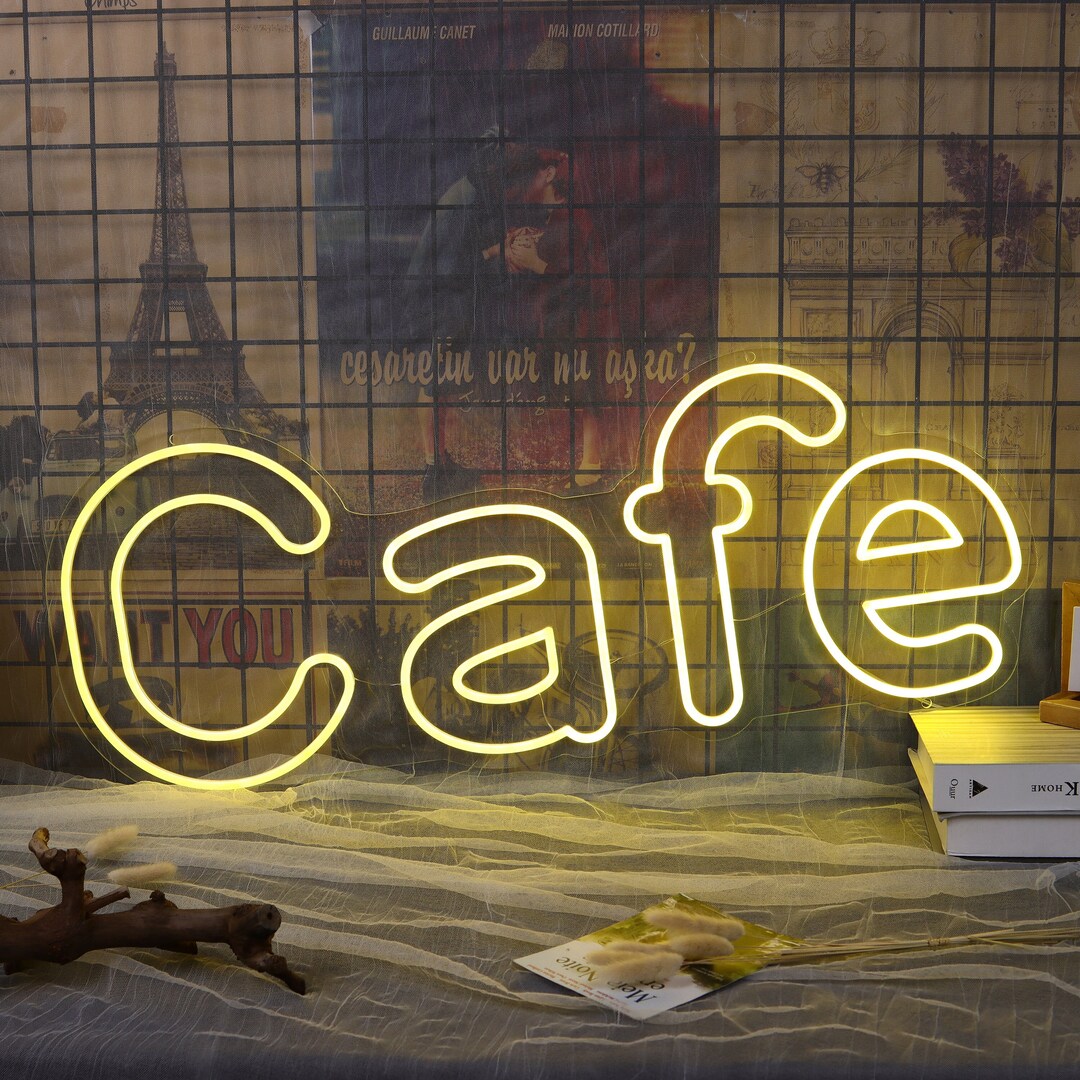Coffee Neon Sign/ Coffee Led Sign/ Coffee Neon Light/ Coffee Cup Neon ...