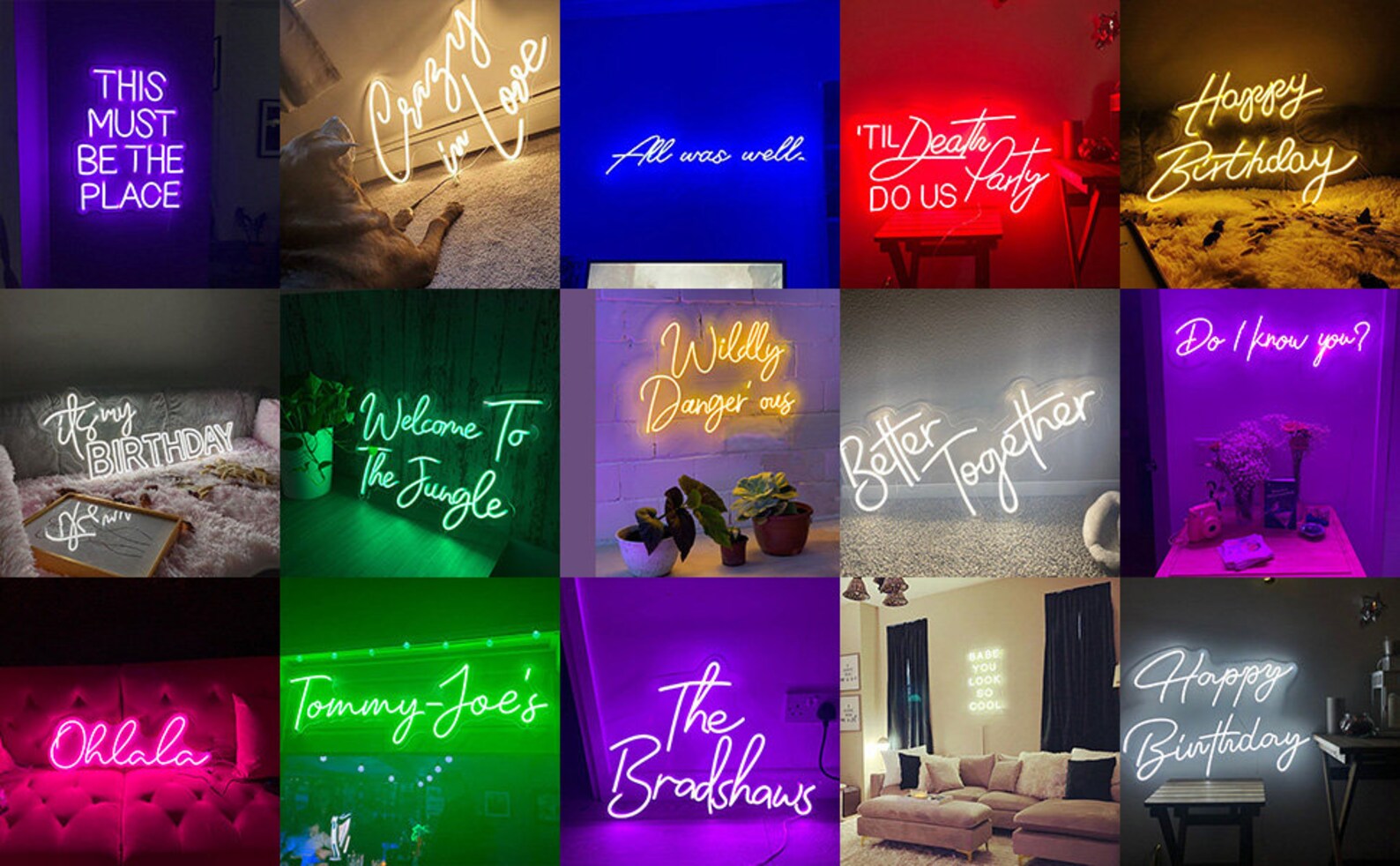 Custom Neon Sign 2 Line Office Decor Led Neon Light Home - Etsy