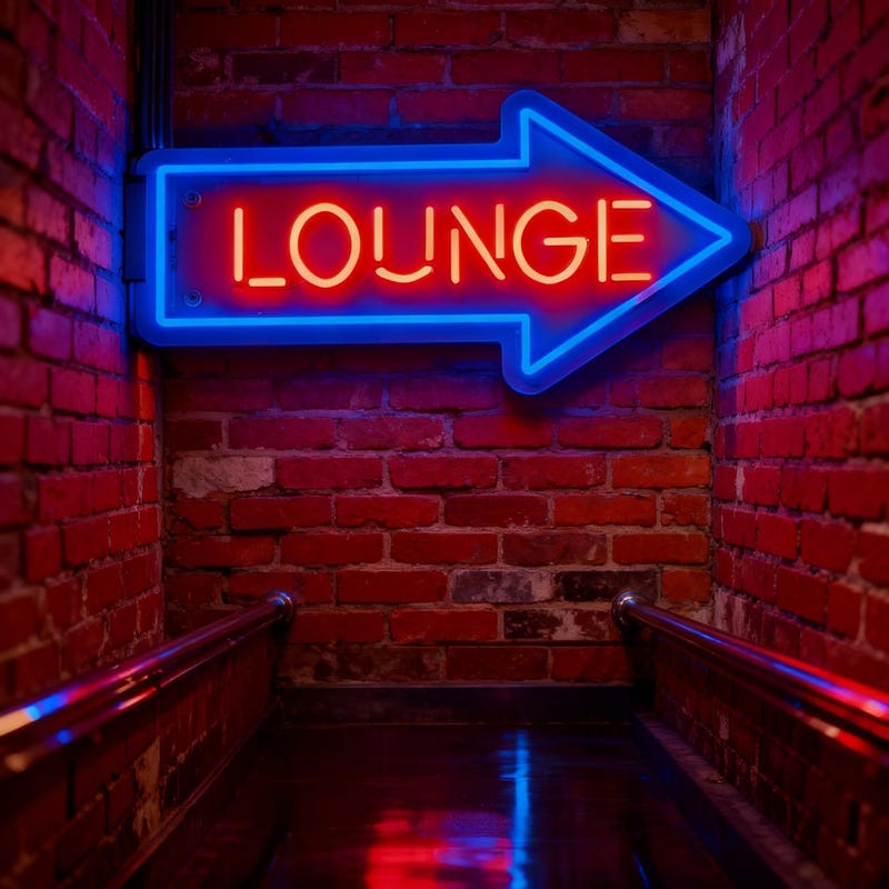 Lower Level Lounge Sign - Etsy