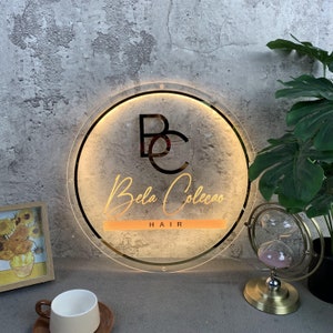 Acrylic Sign custom Backlit Sign Acrylic Lettercustom Backlit Acrylic ...