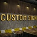Coffee Sign|custom Cafe Store Wall Logo Sign|business Sign|custom Neon ...