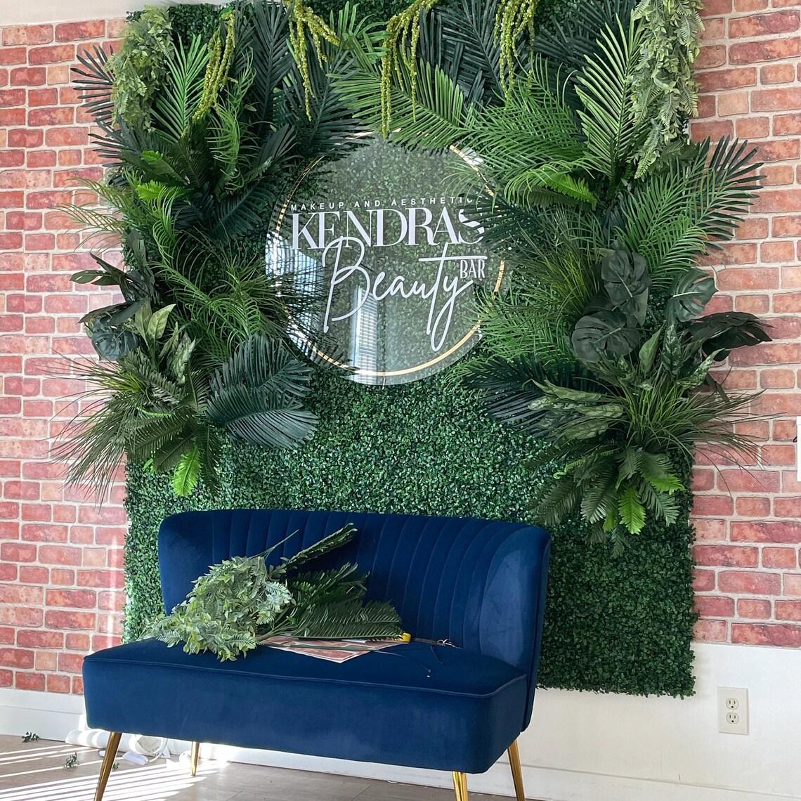 Business Mirror Logo Neon Light Sign Acrylic Custom Logo - Etsy