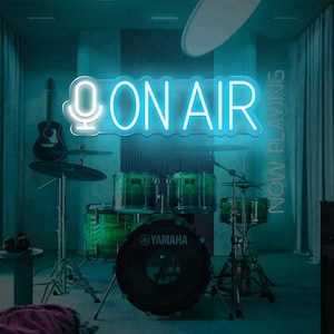On Air Neon Sign | Custom LED Neon Sign|live Streaming Recording Light ...