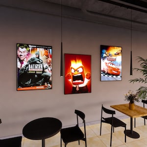 Ultra Slim Advertising LED Light Boxes,movie Poster Light Box,wall ...